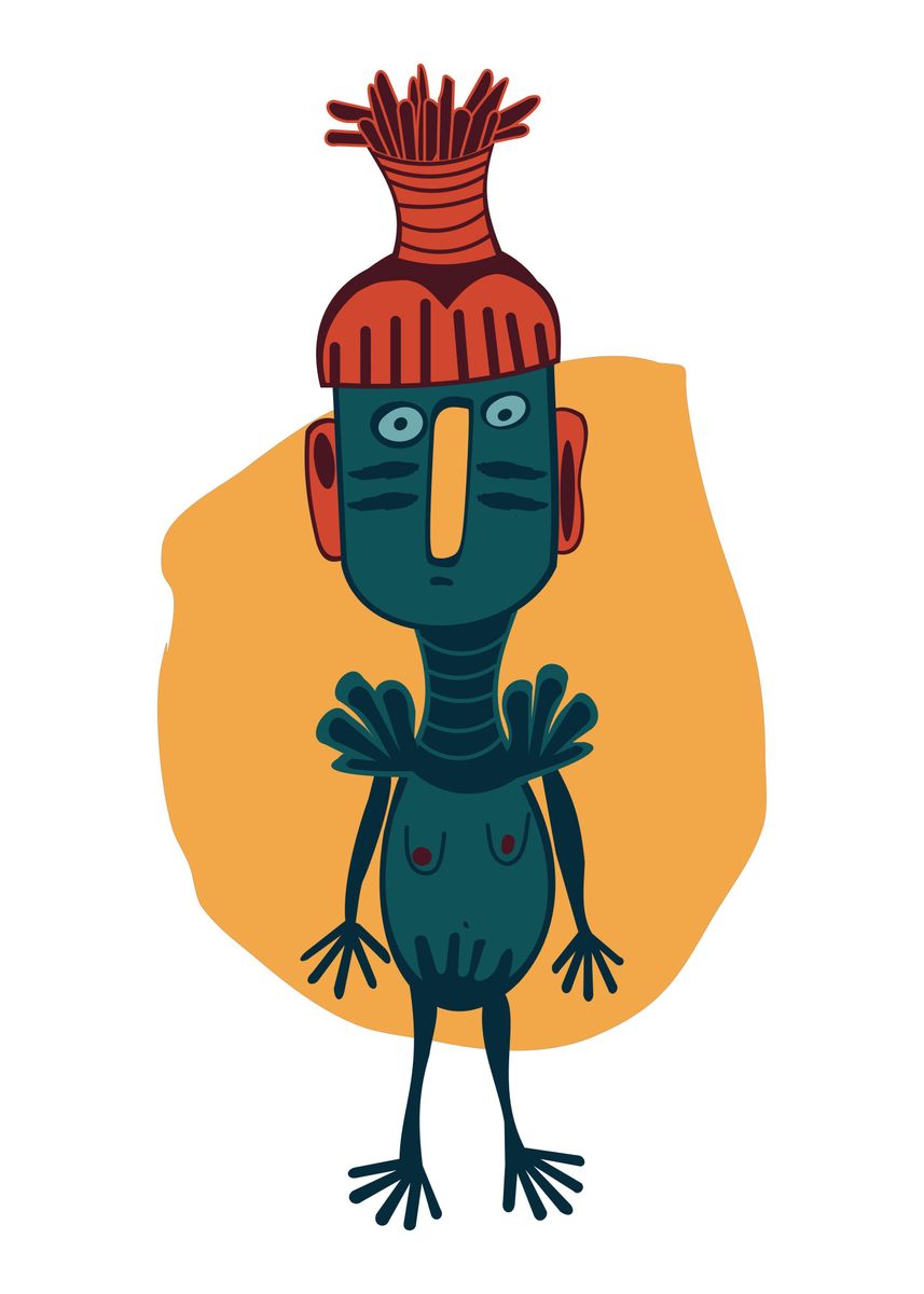 'Ugly mother' Poster by Vaida Kikute | Displate