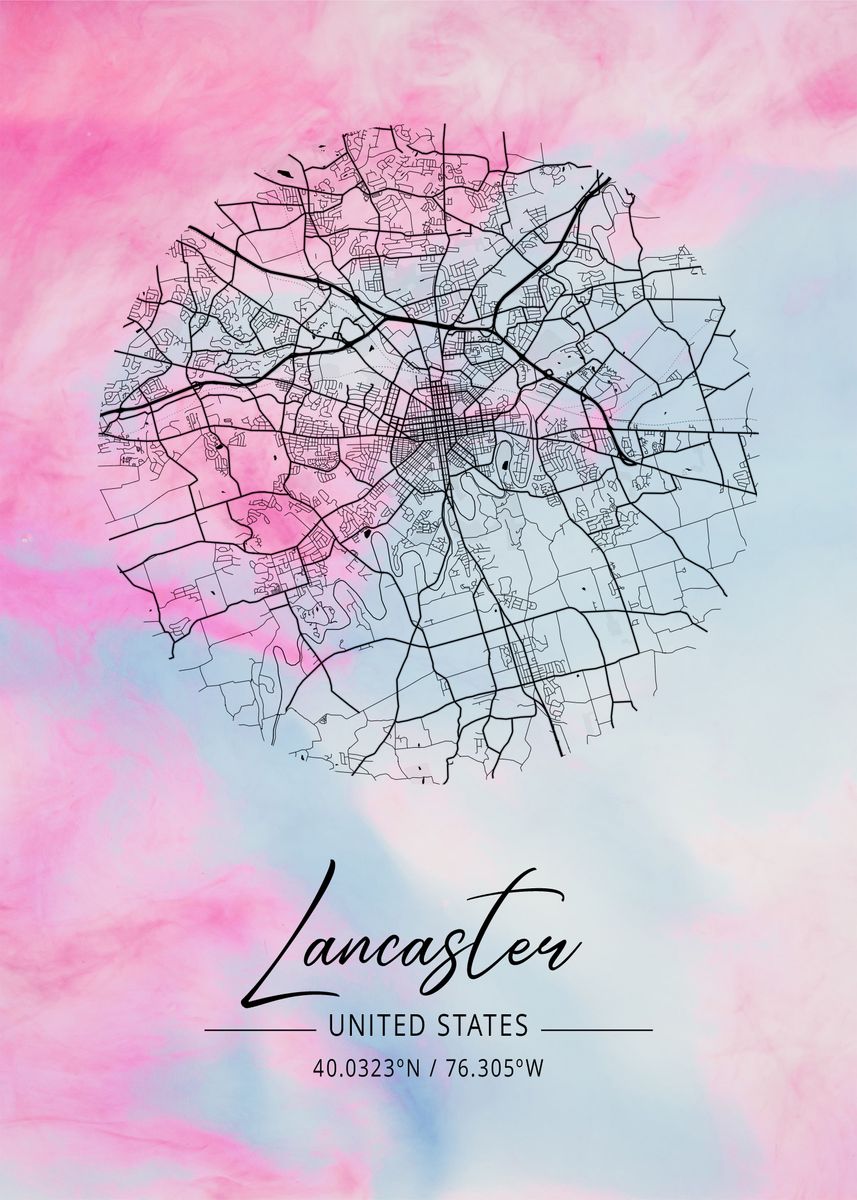 'Lancaster Beta Watercolor' Poster, picture, metal print, paint by Tien ...