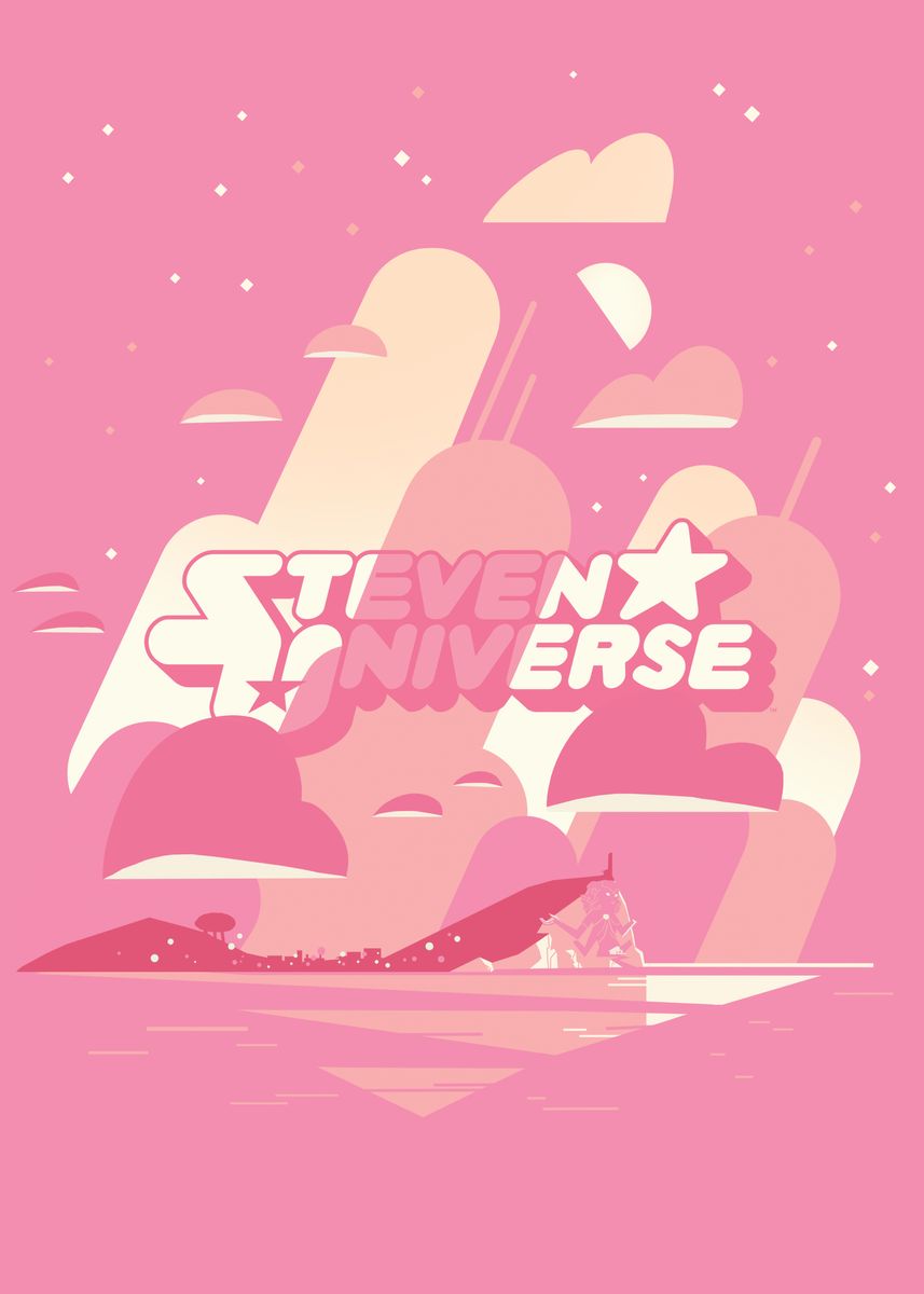 'Steven Universe Logo' Poster, picture, metal print, paint by Cartoon ...