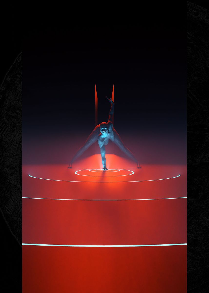 'Invoke' Poster, picture, metal print, paint by Suhland | Displate