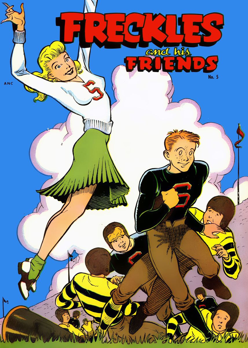 'Freckle and friends 1' Poster, picture, metal print, paint by Broken ...