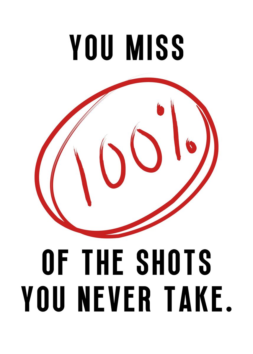 'Take the Shot' Poster, picture, metal print, paint by Wezt Studio ...