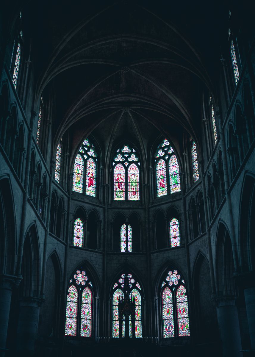'church' Poster, picture, metal print, paint by nicolas stempien lauff ...