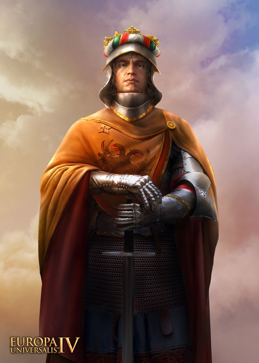 'Emperor Portrait' Poster, picture, metal print, paint by Europa ...