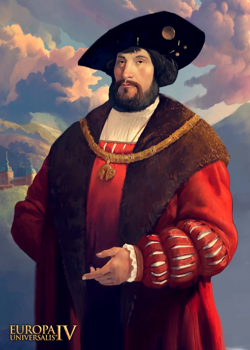 'Christian II' Poster, picture, metal print, paint by Europa ...