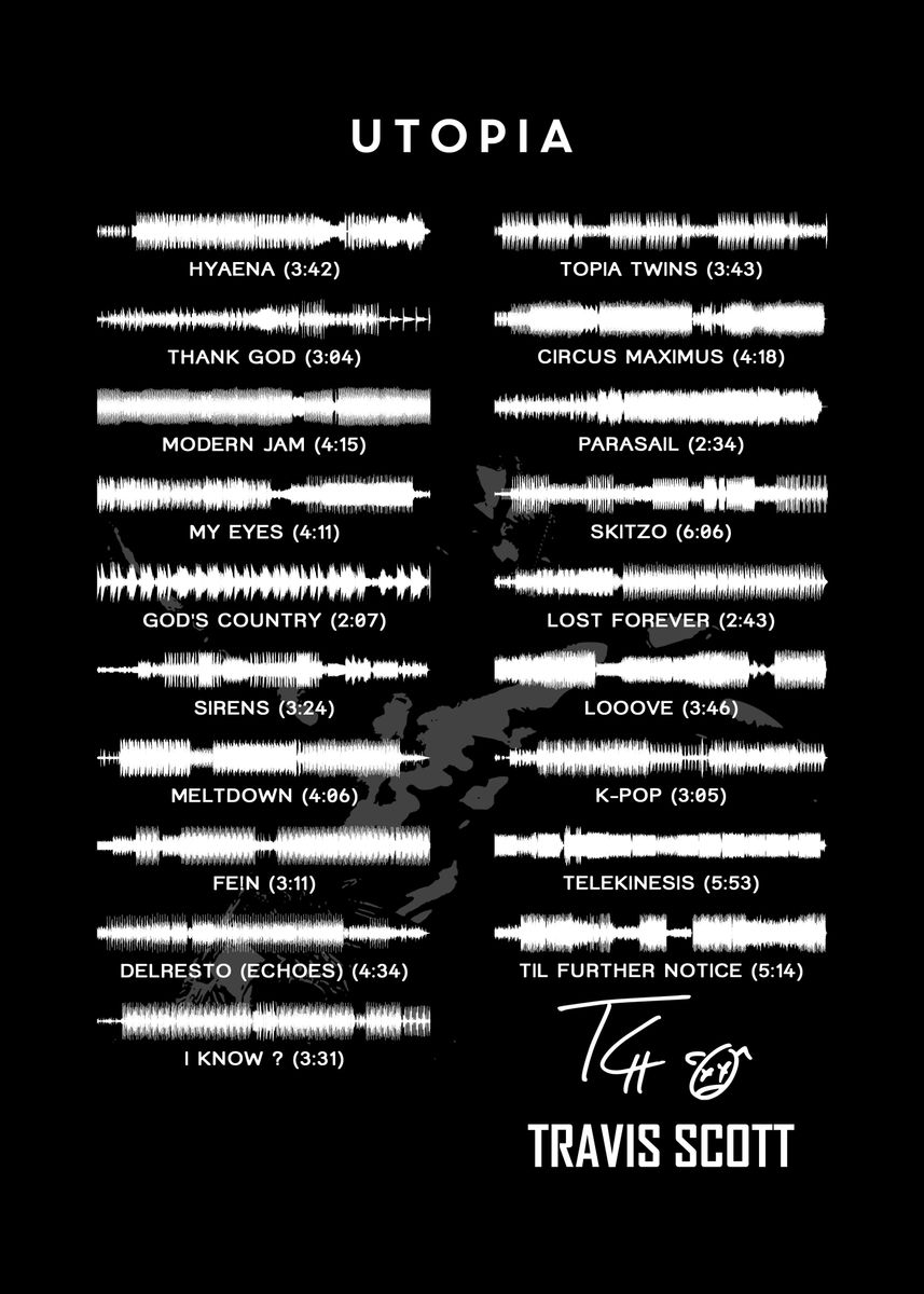 ' Travis Scott ' Poster, picture, metal print, paint by Joyce Louisa ...