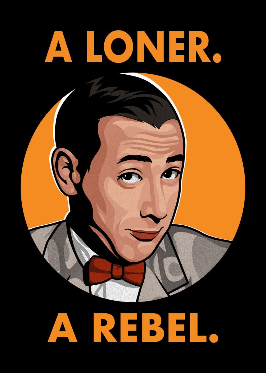'Pee Wee Herman' Poster, picture, metal print, paint by Imad Madd ...