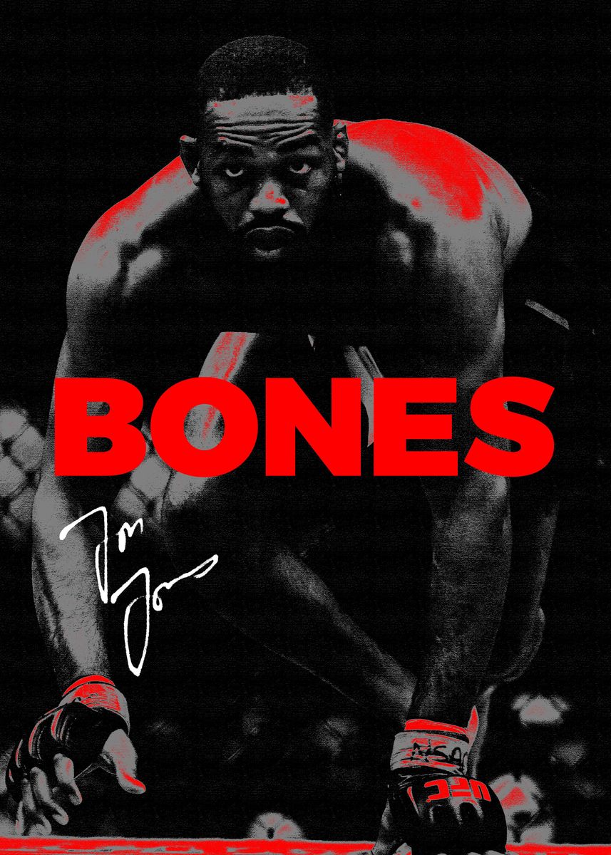 'Bones Best Gym Inspiration' Poster, picture, metal print, paint by ...