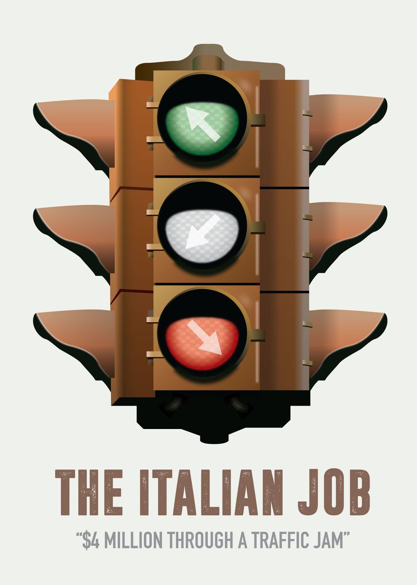 'The Italian Job' Poster, picture, metal print, paint by Movie Poster ...