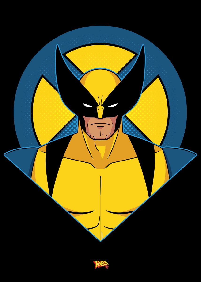 'Wolverine' Poster, picture, metal print, paint by Marvel | Displate