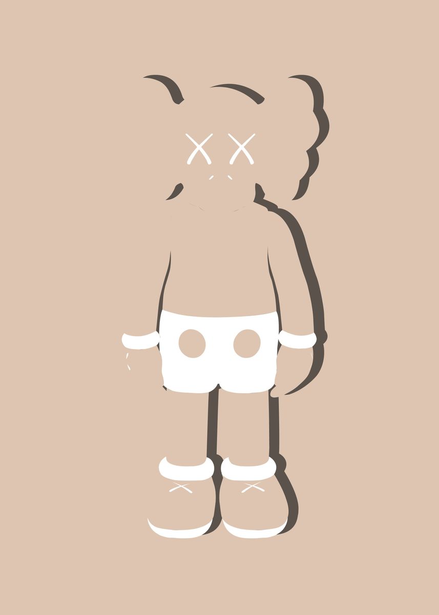 'Kaws POP' Poster, picture, metal print, paint by SBS | Displate