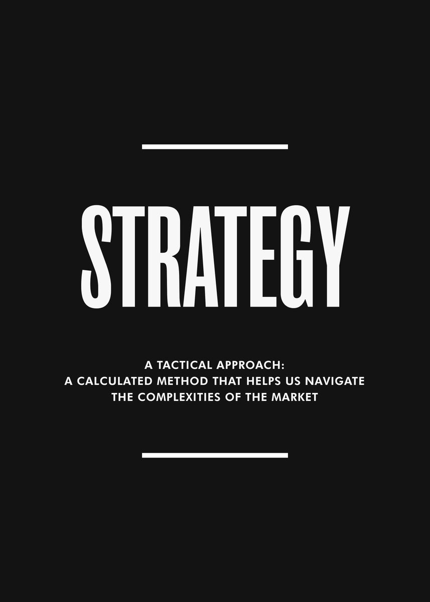 'A Tactical Approach A ' Poster, picture, metal print, paint by Yates ...