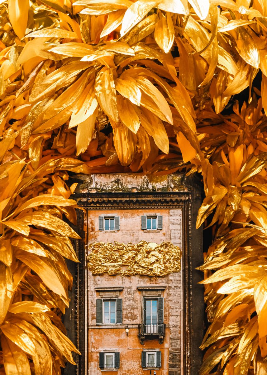 'Gold Tower' Poster, picture, metal print, paint by vandervisuals ...