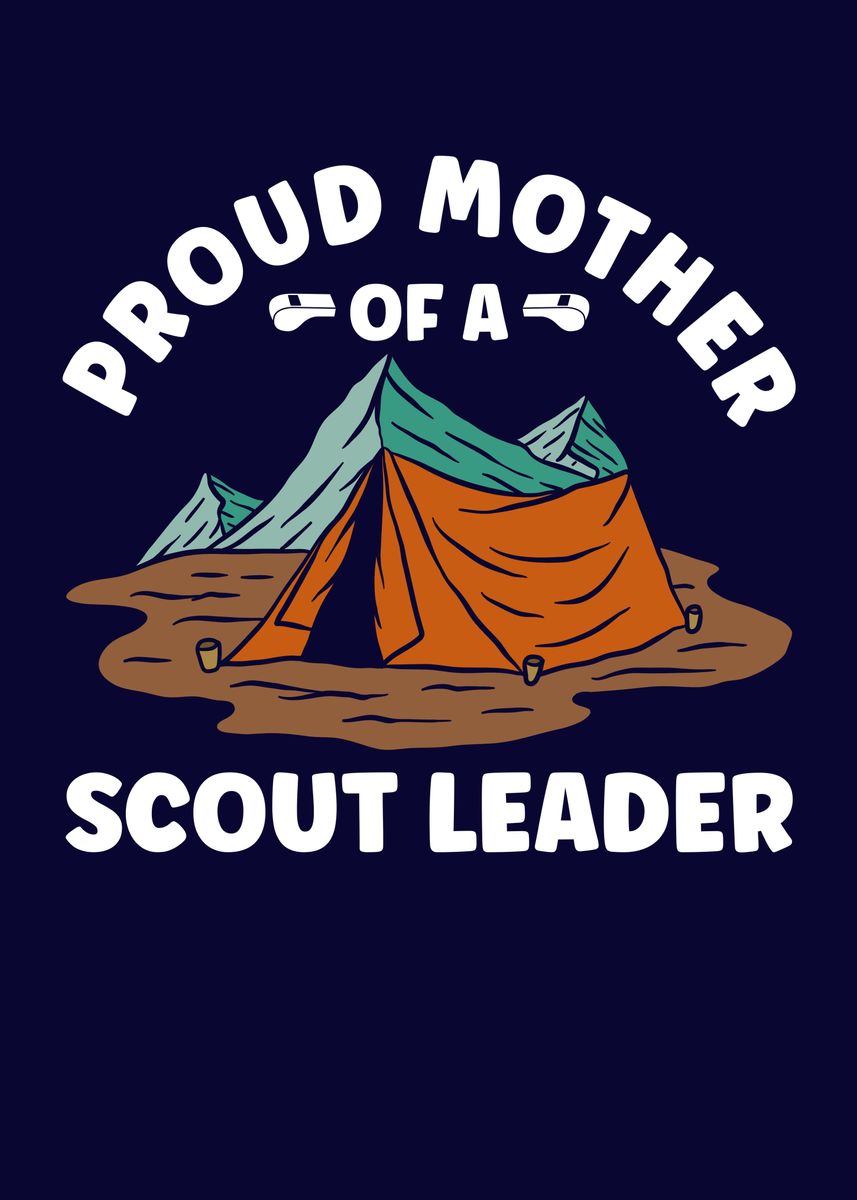 'Scout Leader Scouting' Poster, picture, metal print, paint by MzumO ...