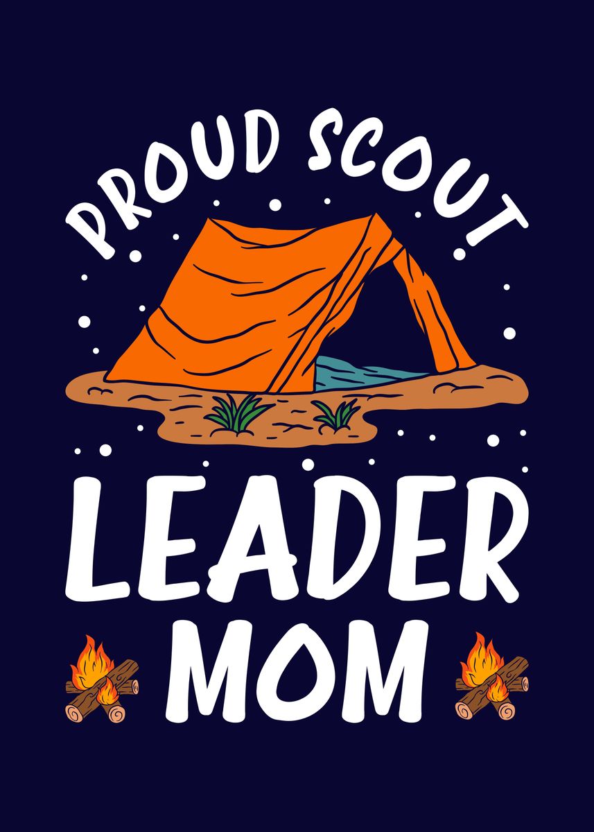 'Scout Leader Scouting' Poster, picture, metal print, paint by MzumO ...