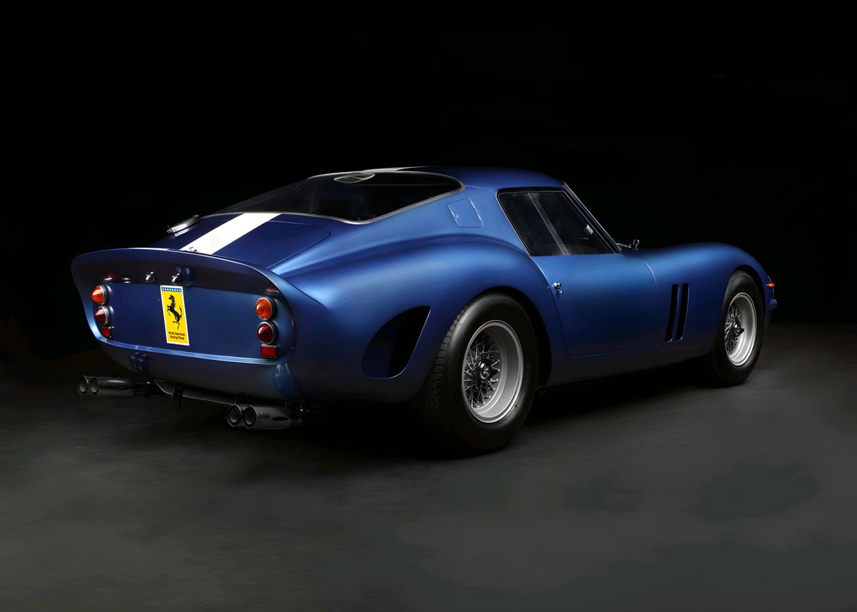 '1962 Ferrari 250 GTO' Poster by Retro Wave Art | Displate