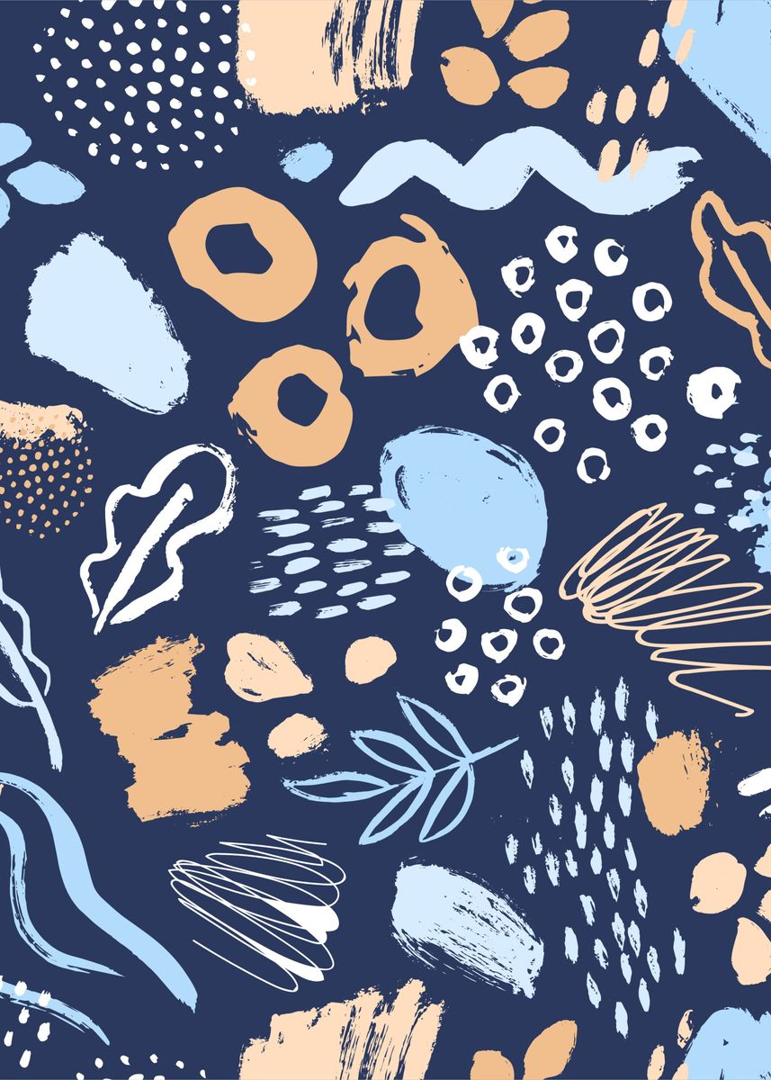 'Childish Scribble' Poster by Yudha Anggara | Displate