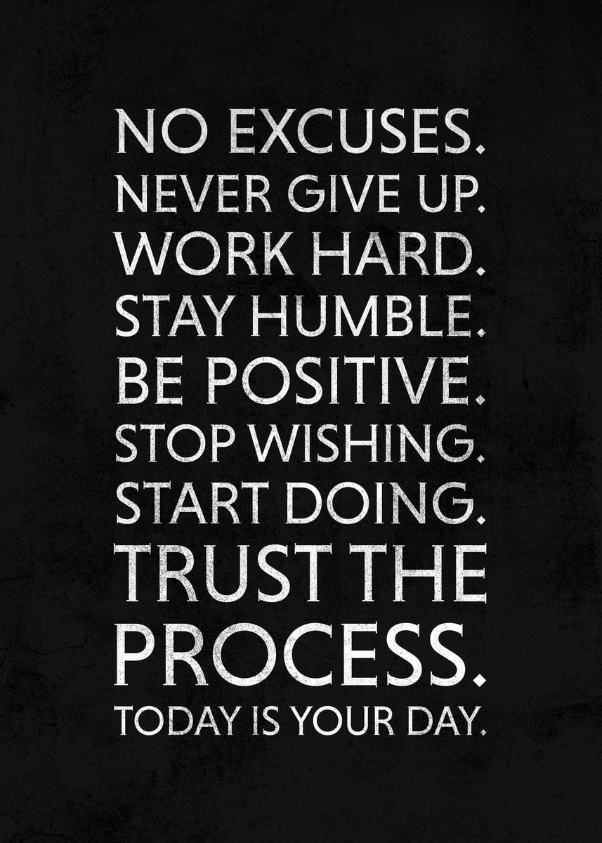 'TODAY IS YOUR DAY' Poster, picture, metal print, paint by SA KE | Displate