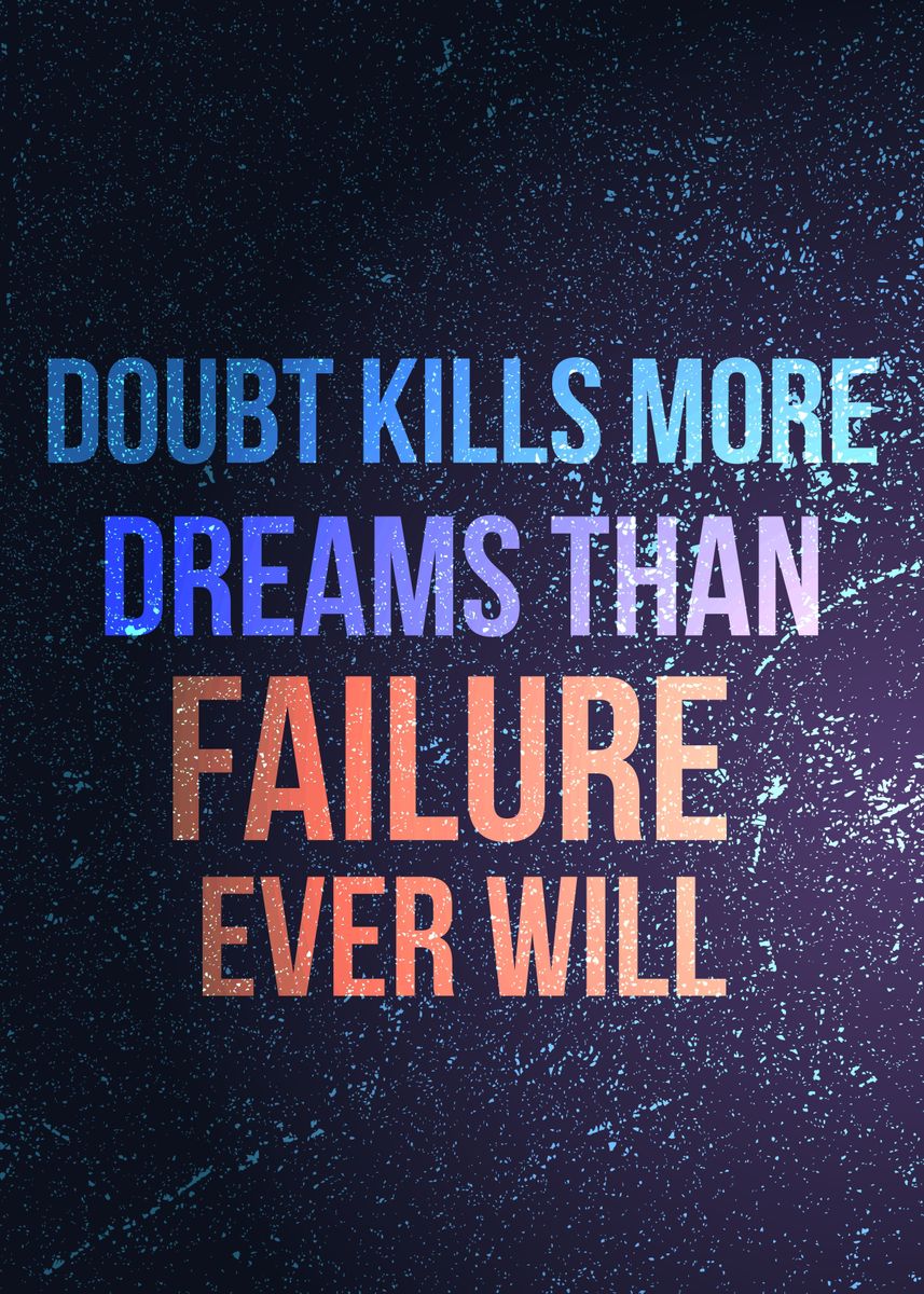 'Motivational Quotes hard' Poster by Ilhamqrov | Displate