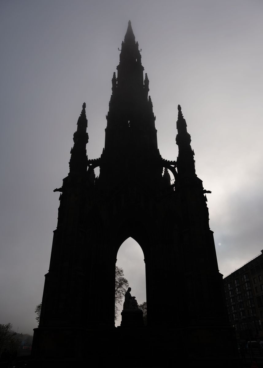 'Scott Monument Edinburgh' Poster, picture, metal print, paint by ...