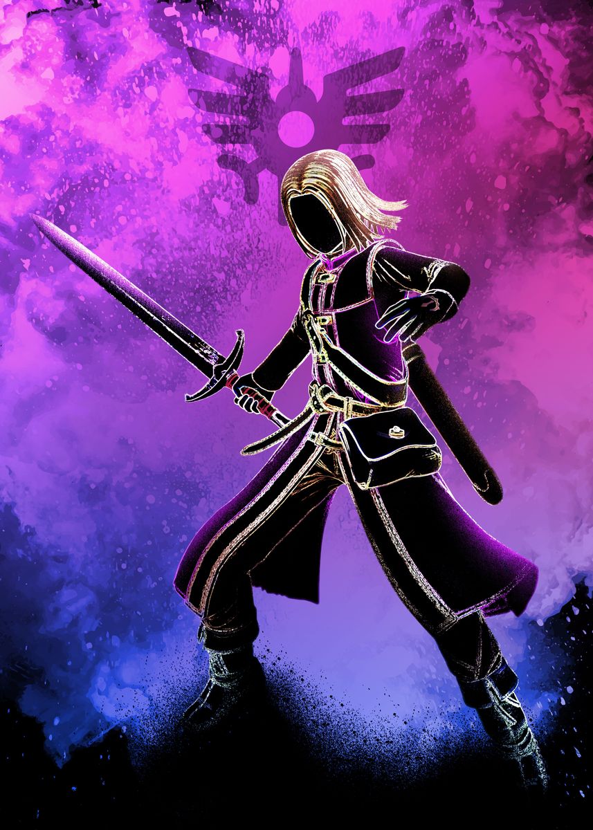 'Reincarnation Hero Soul' Poster, picture, metal print, paint by Donnie ...