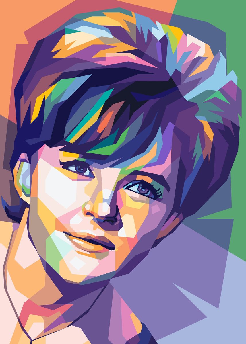 'Brenda Lee' Poster, picture, metal print, paint by ISA TERESA | Displate