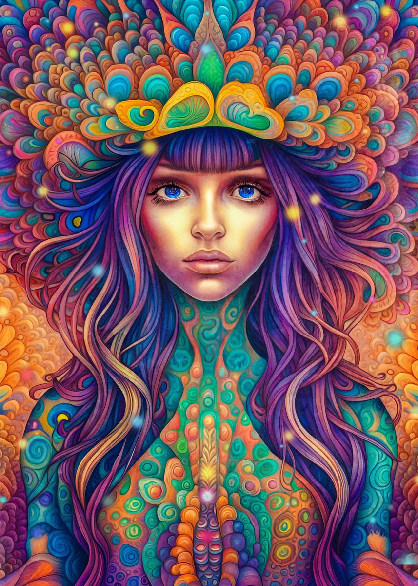 'grungy vibrance' Poster, picture, metal print, paint by Oleg S ...