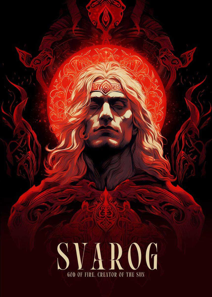 'Svarog' Poster, picture, metal print, paint by Posterium Wall Art ...