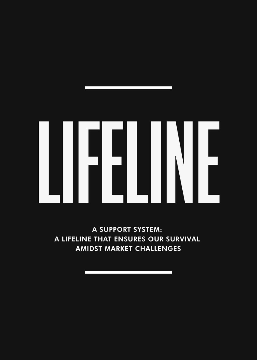 'LIFELINE' Poster, picture, metal print, paint by Yates Madeline | Displate