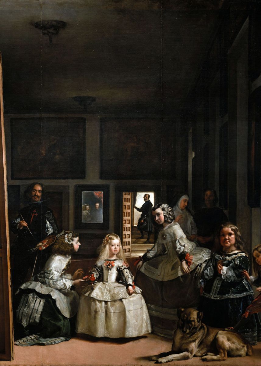 'Las Meninas ' Poster, picture, metal print, paint by arkitekta | Displate