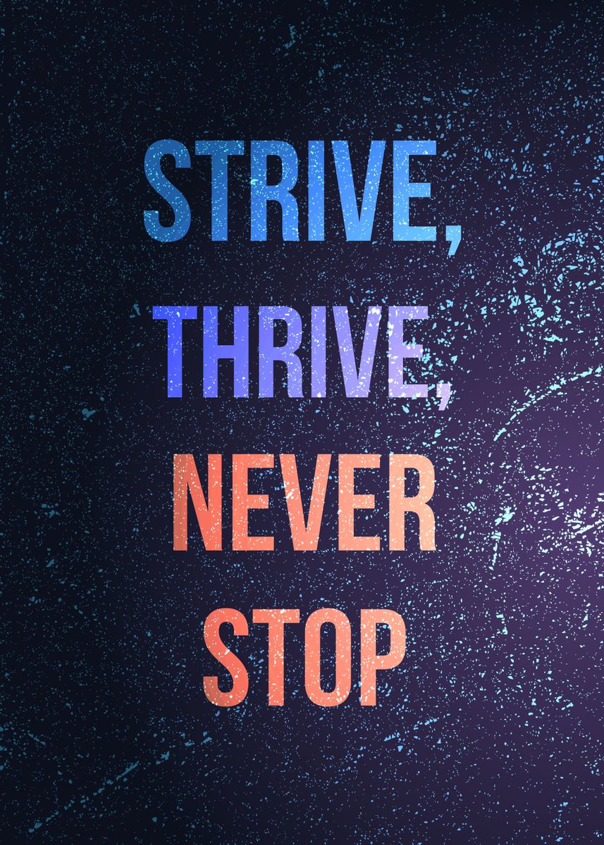 'Motivation Quotes Life' Poster, picture, metal print, paint by ...