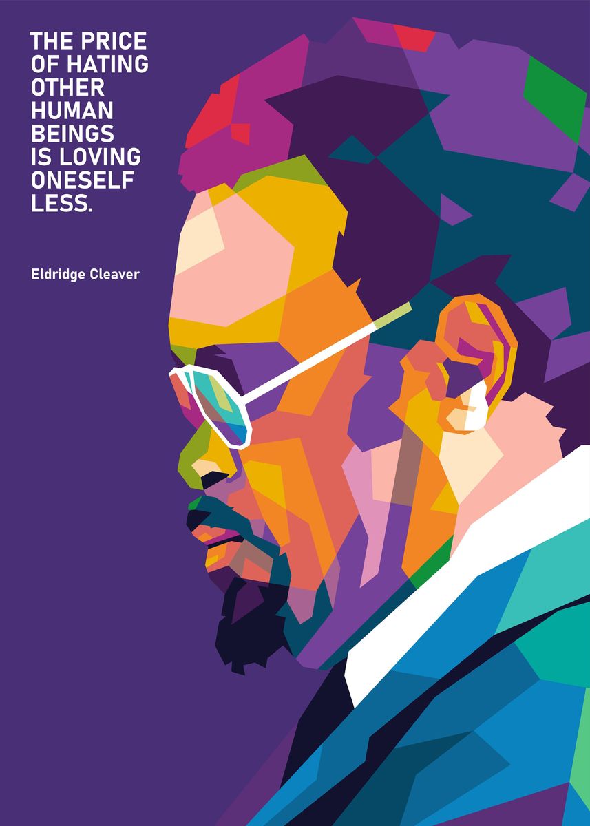 'Eldridge Cleaver' Poster, picture, metal print, paint by best art work ...