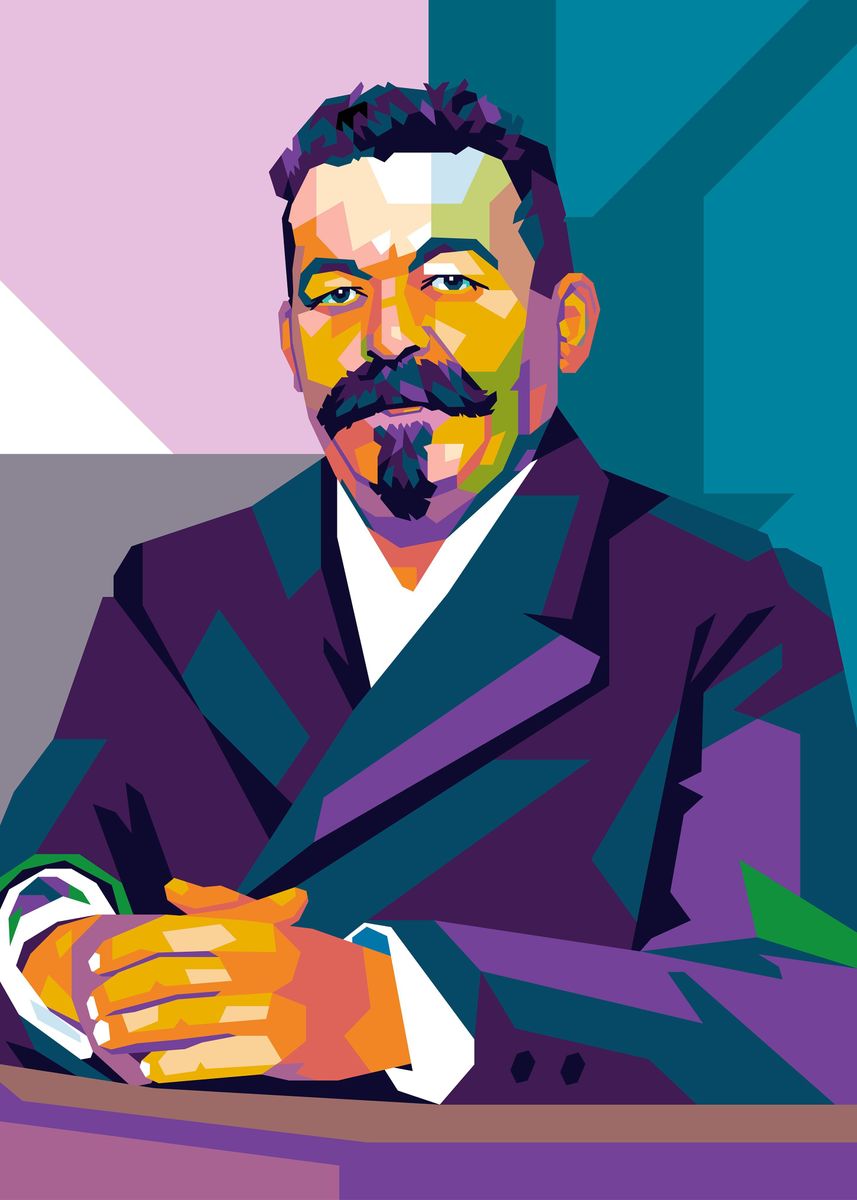 'Friedrich Ebert' Poster, picture, metal print, paint by Robert Monroy ...