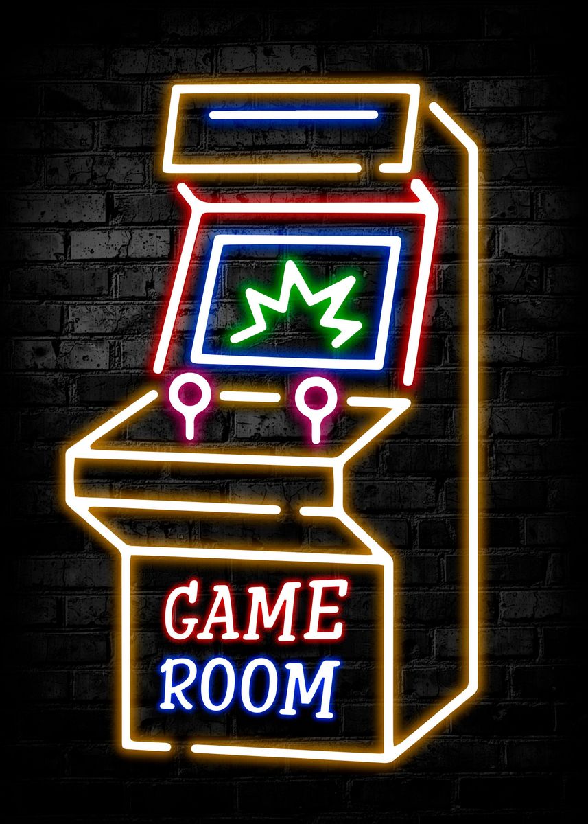 'Gaming Zone' Poster, picture, metal print, paint by Metal Posters ...