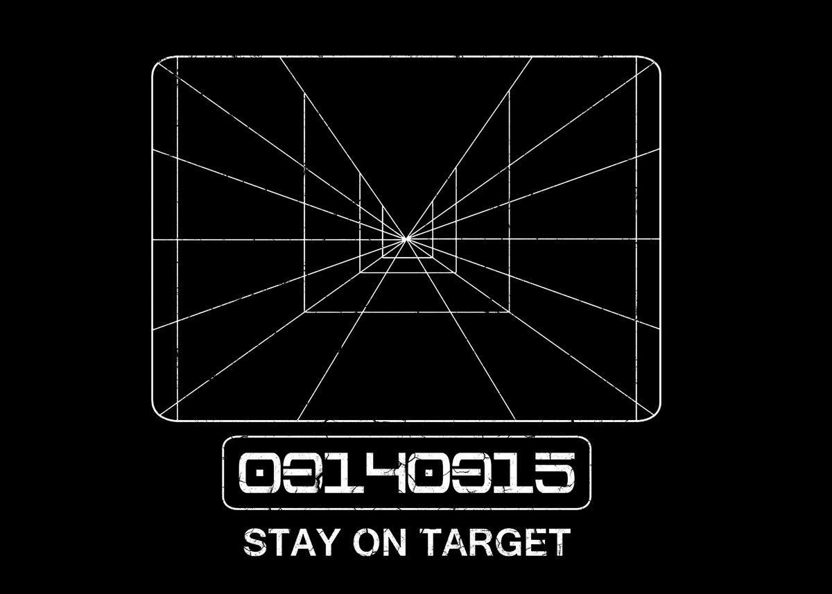 'stay on target' Poster by rasyid arsalafardhlan | Displate