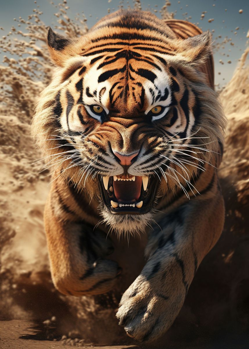 'The Predator' Poster, picture, metal print, paint by GLITCHED ART ...