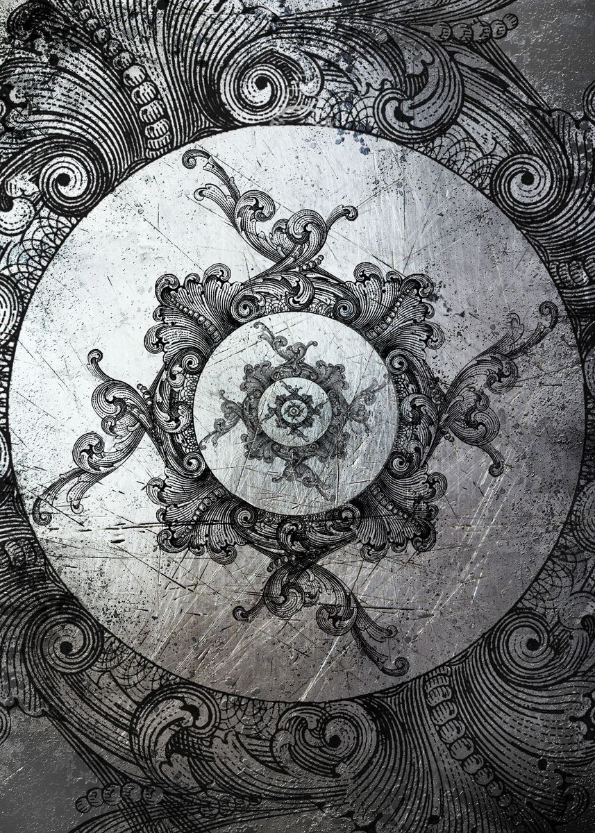 'Infinity Mirror Reflection' Poster, picture, metal print, paint by Zeb ...