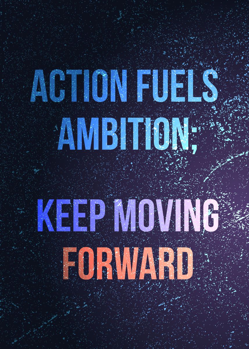 'Motivational Quotes Life' Poster, picture, metal print, paint by ...