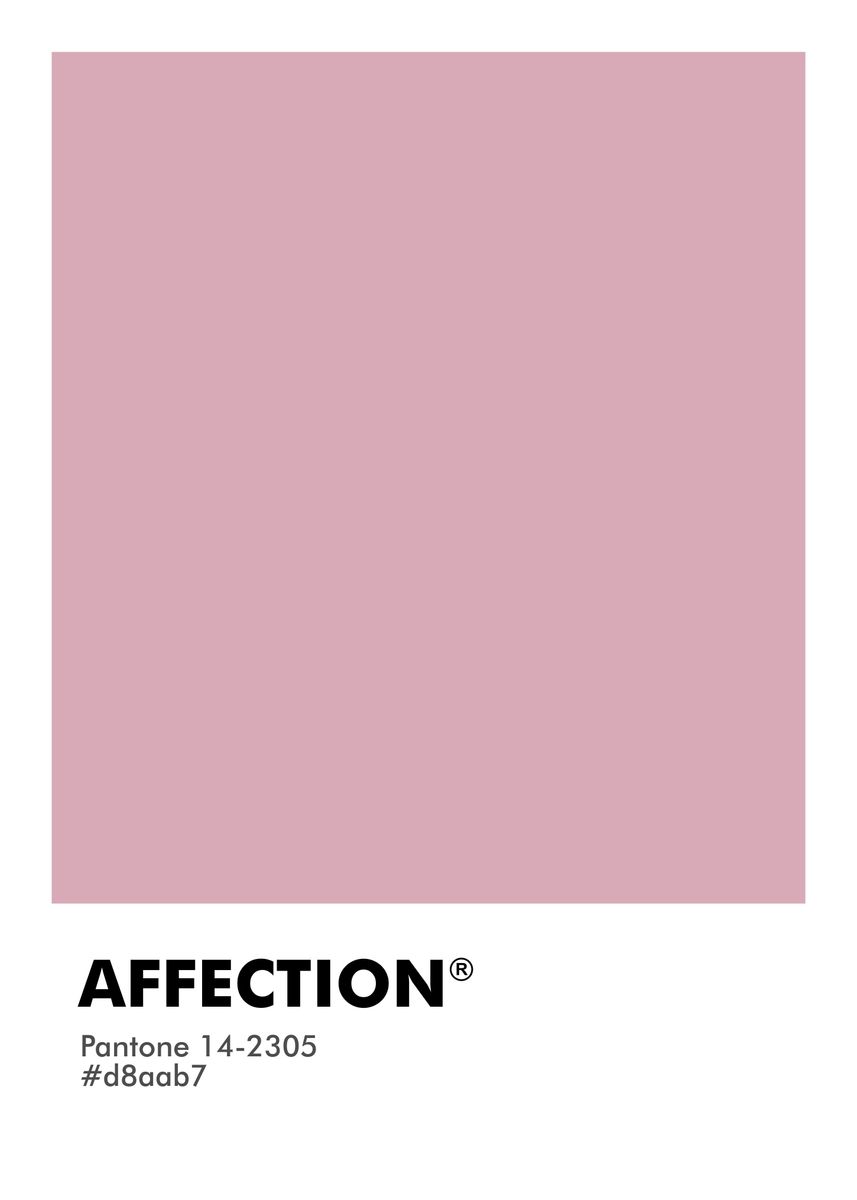 'PANTONE AFFECTION' Poster, picture, metal print, paint by Masahiro Art ...