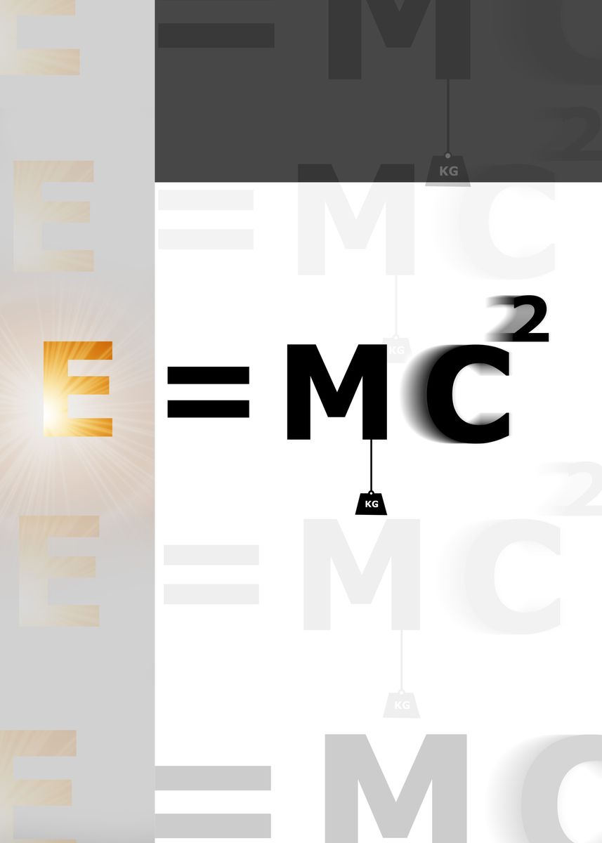 'ENERGY Formula Poster' Poster, picture, metal print, paint by Abdul ...