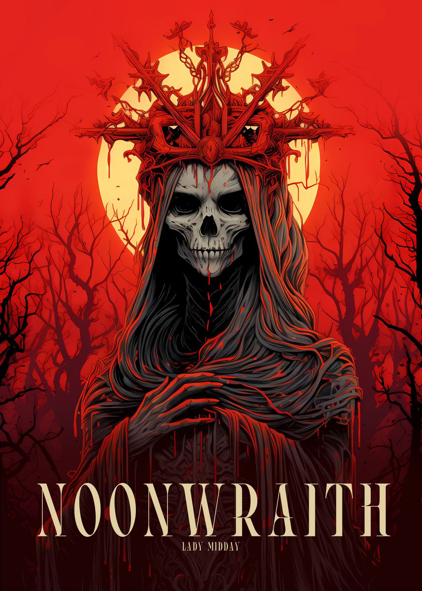 'Noonwraith Poster' Poster, picture, metal print, paint by Posterium ...