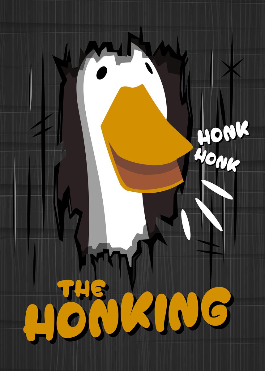 'honk' Poster, picture, metal print, paint by Havana Junky | Displate