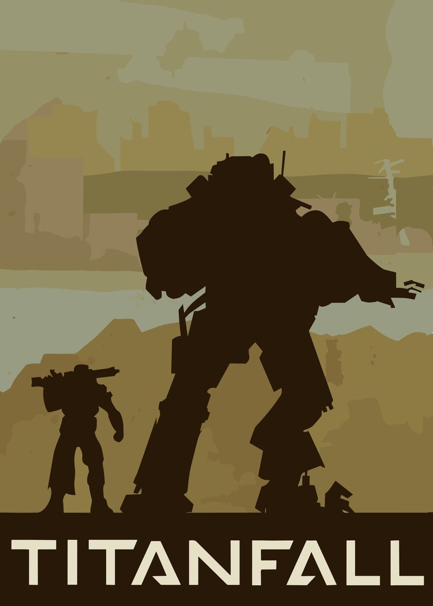 'Titanfall' Poster, picture, metal print, paint by Dimitri Bertan ...