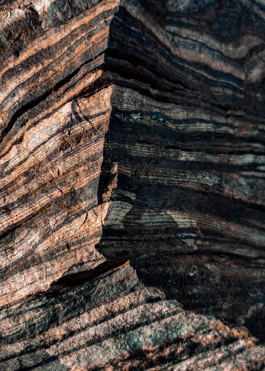 'Wall Pattern and Texture' Poster, picture, metal print, paint by keiryu andrian | Displate