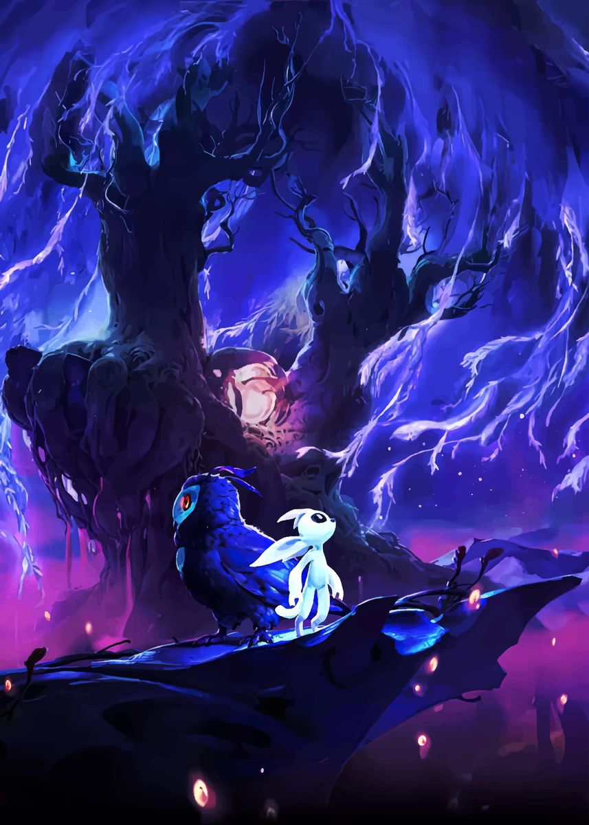 'Ori' Poster, picture, metal print, paint by Shinra Tensei | Displate