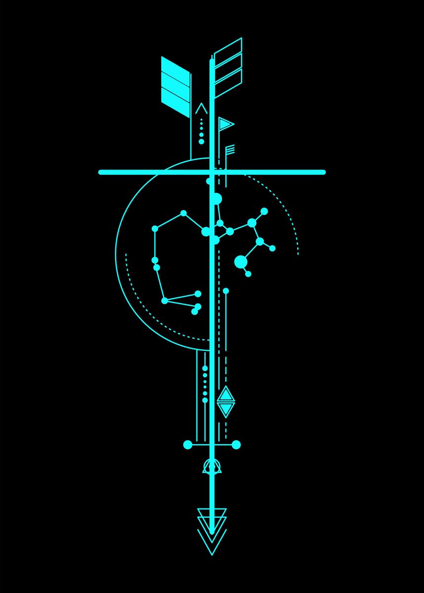 'Christian Cross 9' Poster, picture, metal print, paint by Fill Artwork ...