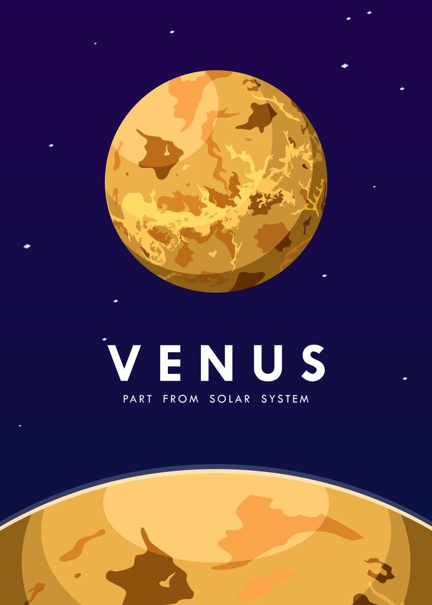 'Venus' Poster, picture, metal print, paint by Muezzahero | Displate