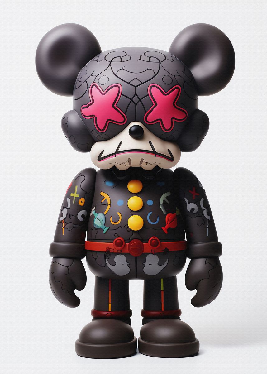 'Kaws Kaw Hypebeast' Poster, picture, metal print, paint by XmeShop ...