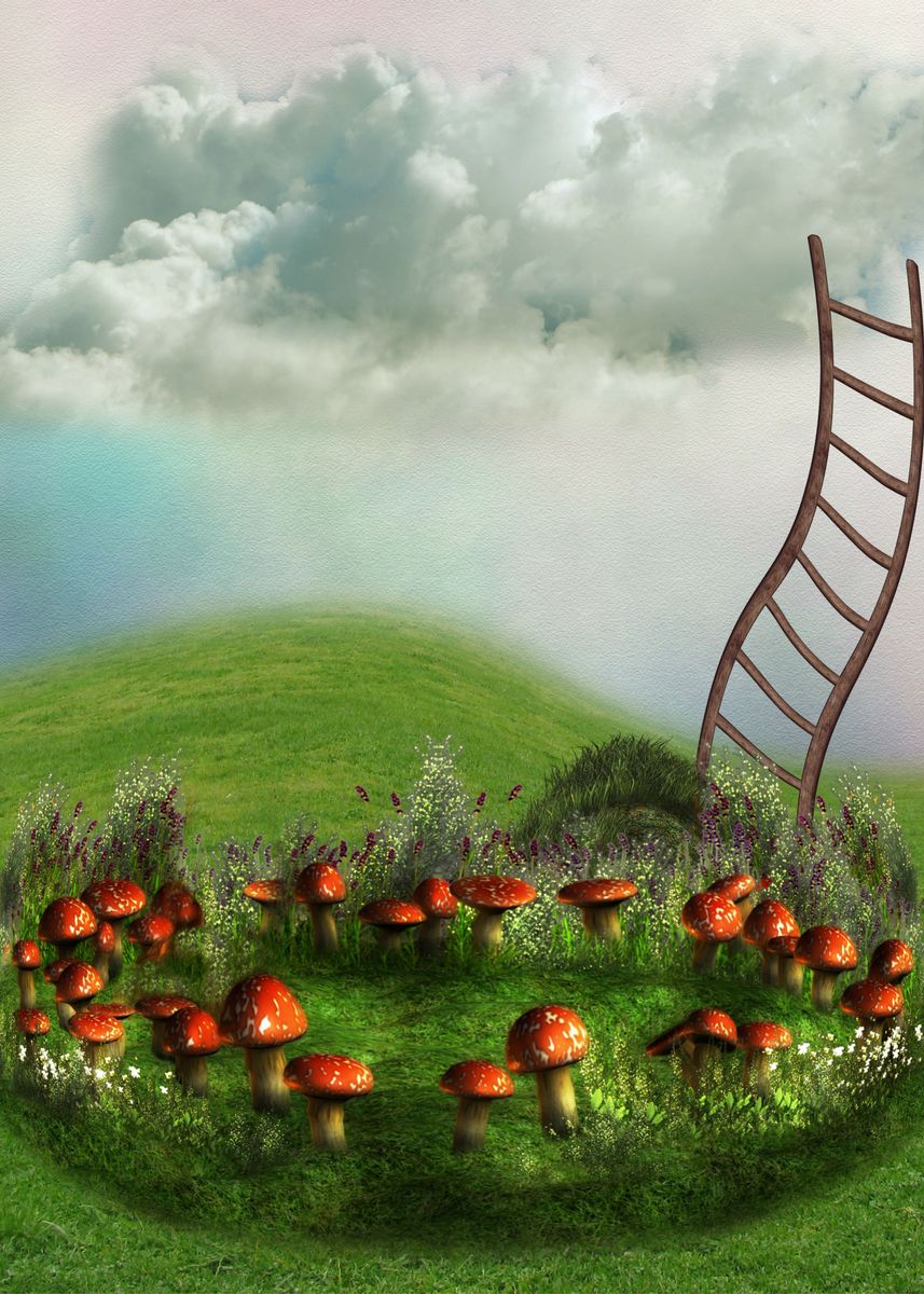 'Great Fantasy ' Poster, picture, metal print, paint by Faqih Art ...