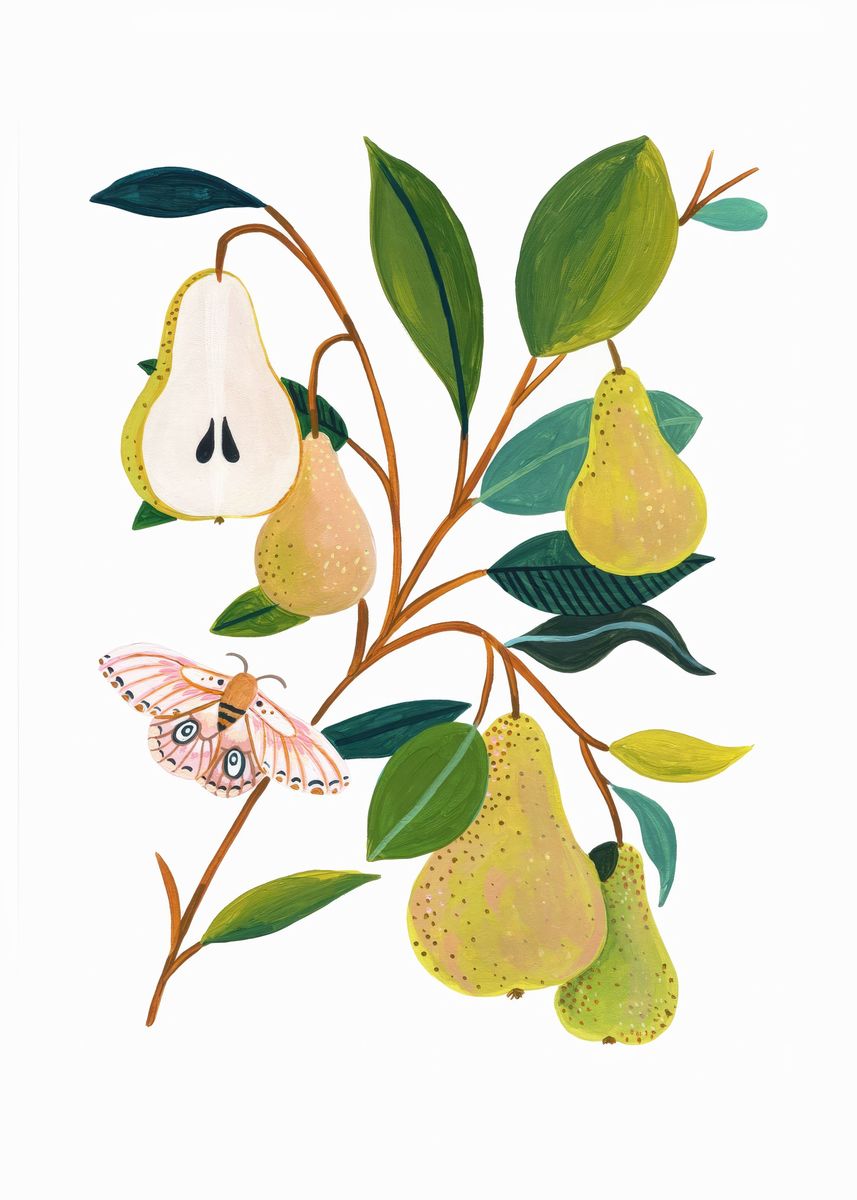 'Botanic Botanical Hotel' Poster, picture, metal print, paint by ...